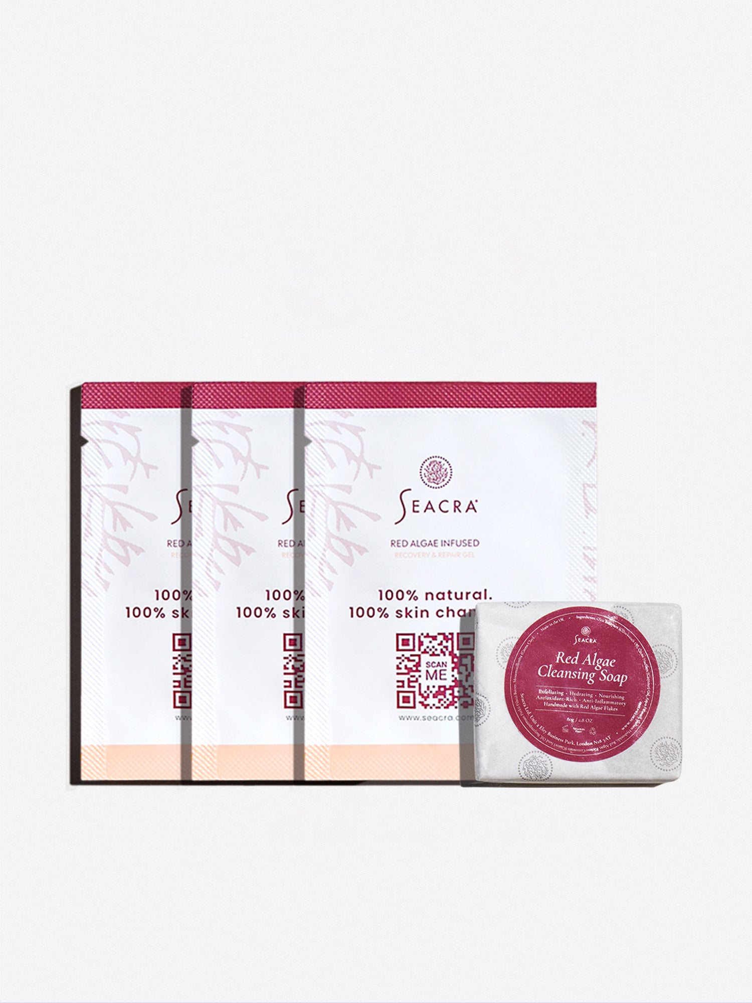 Red Algae Cleansing Exfoliating Soap Bar – Seacra Skincare